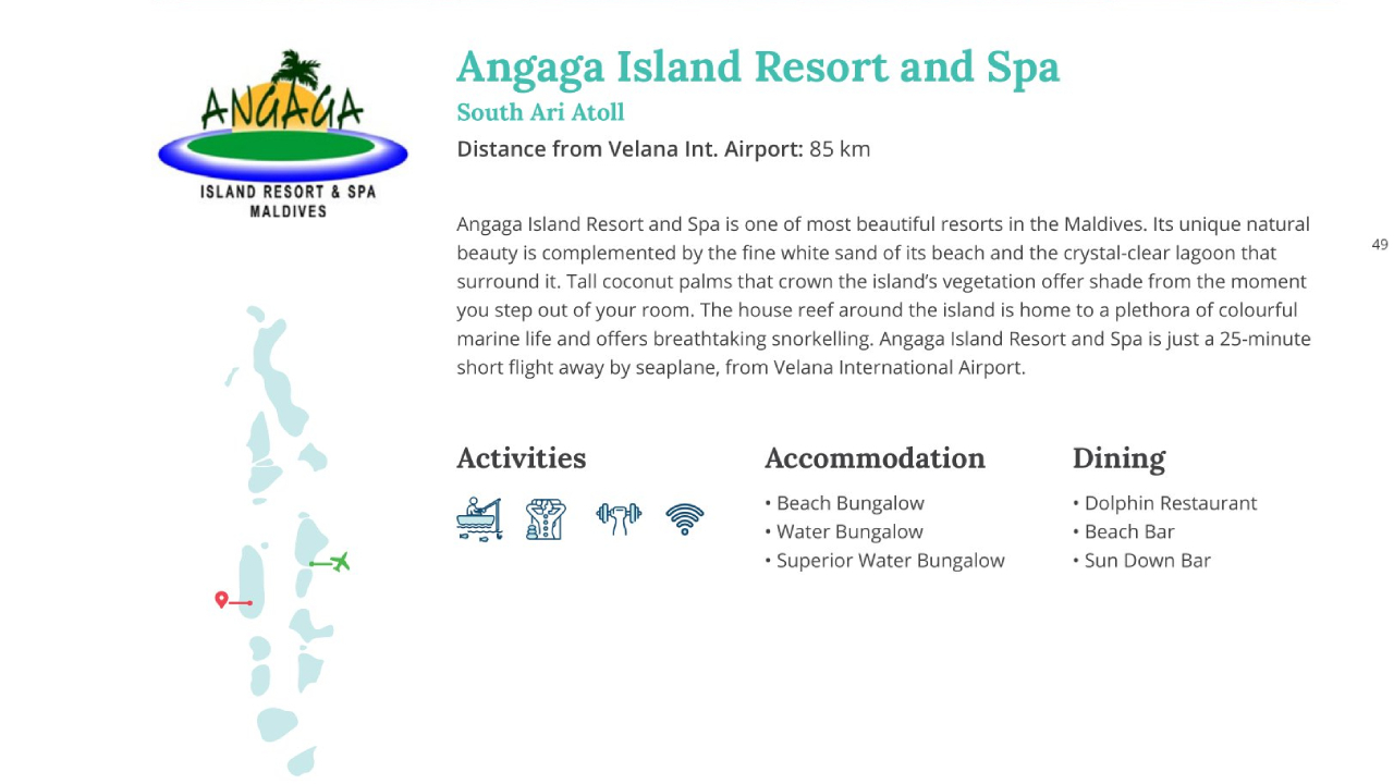 Angaga Island Resort and Spa, Maldives - Maldives Packages